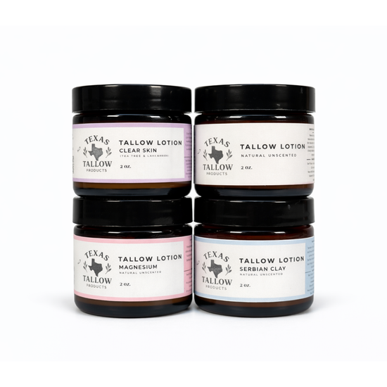 Beef Tallow Lotion | Natural Body Lotion | Texas Tallow Products