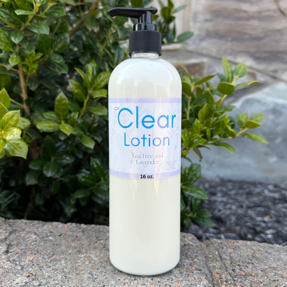 Clear Tallow Lotion (Tea Tree & Lavender) 16oz